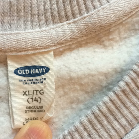 Old Navy | Sweaters | Old Navy Sweater With Slogan Live Bright Be Bold ...